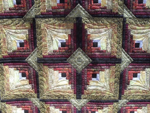 Kinabalu Quilt: Your Journey to Mastering the Log Cabin Style - Quilted ...